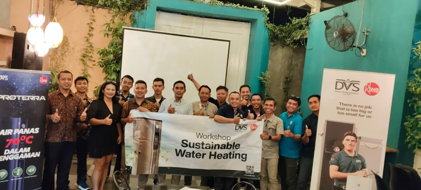 DVS dan ACE JATIM Gelar Workshop Rheem Basic Heatpump untuk Tingkatkan Kompetensi Chief ...